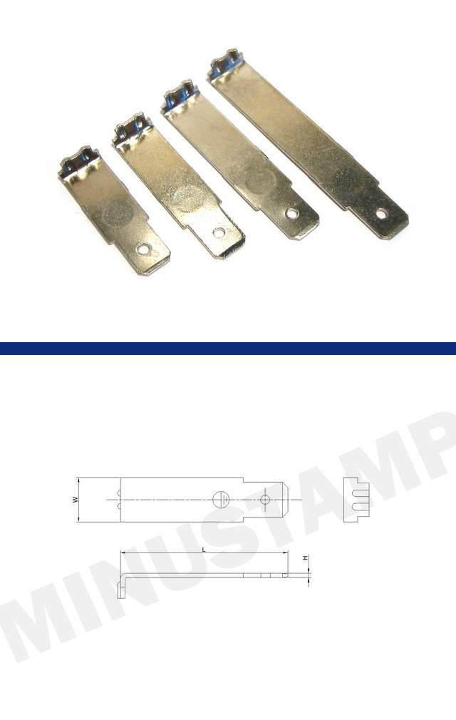 08 linguette maschio a saldare: linguetta maschio a saldare 085